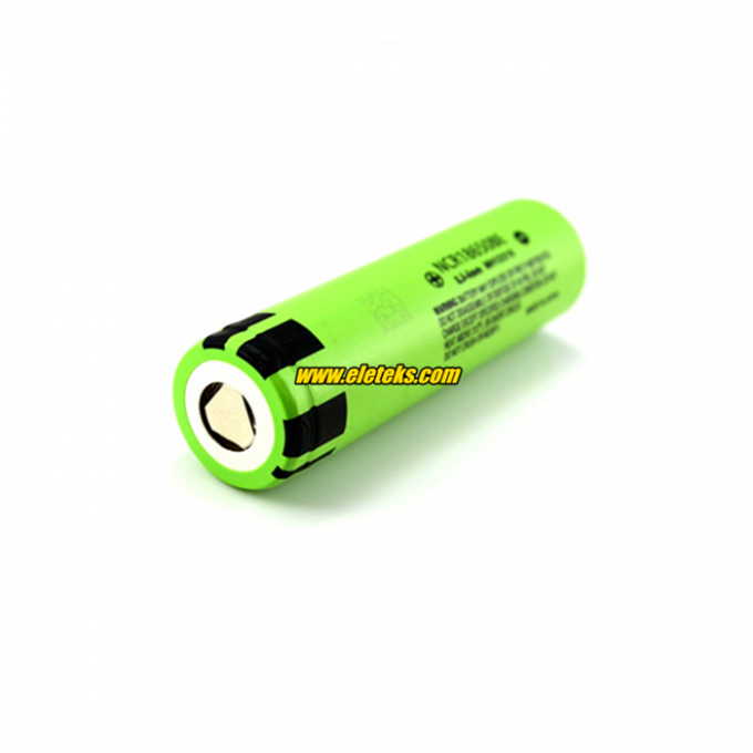 Panasonic NCR18650BE 3200mAh flat top 3.7V lithium rechargeable battery led flashlight battery ...