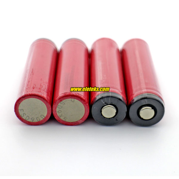 Sanyo UR18650ZY 2600mAh 18650 3.7V Battery with Protected button top ...