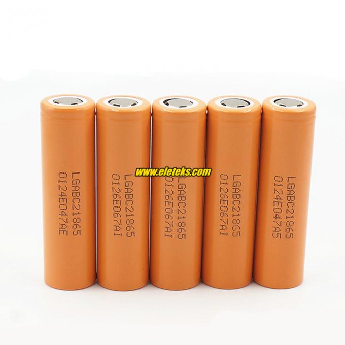 Vaporizer battery LG C2 18650 2800mAh Batteries Orange LGABC21865 3.7V ...
