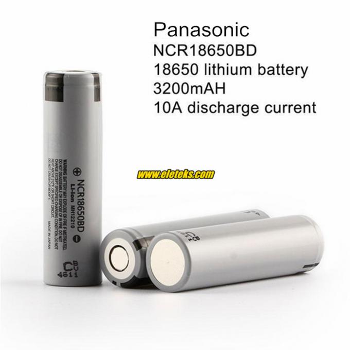 Panasonic NCR18650BD 3200mAh lithium-ion battery 3.7V 18650 10A ...