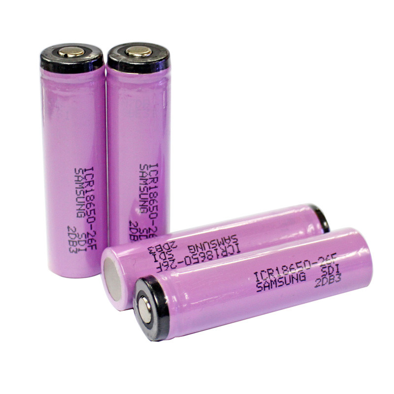 Samsung ICR18650-26F 18650 2600mAh Li-ion Battery with Protection ...
